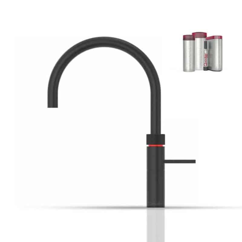 Quooker Fusion Square Zwart met reservoir - Inclusief Installatie!