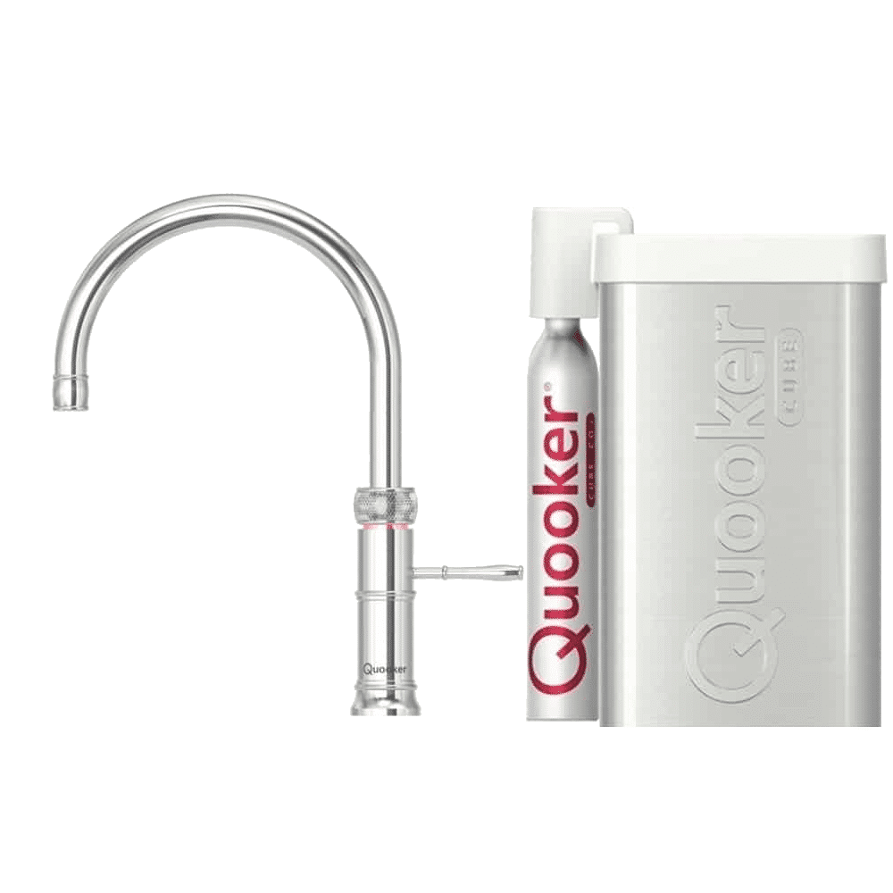 QUOOKER CLASSIC FUSION ROUND CUBE - GRATIS MONTAGE