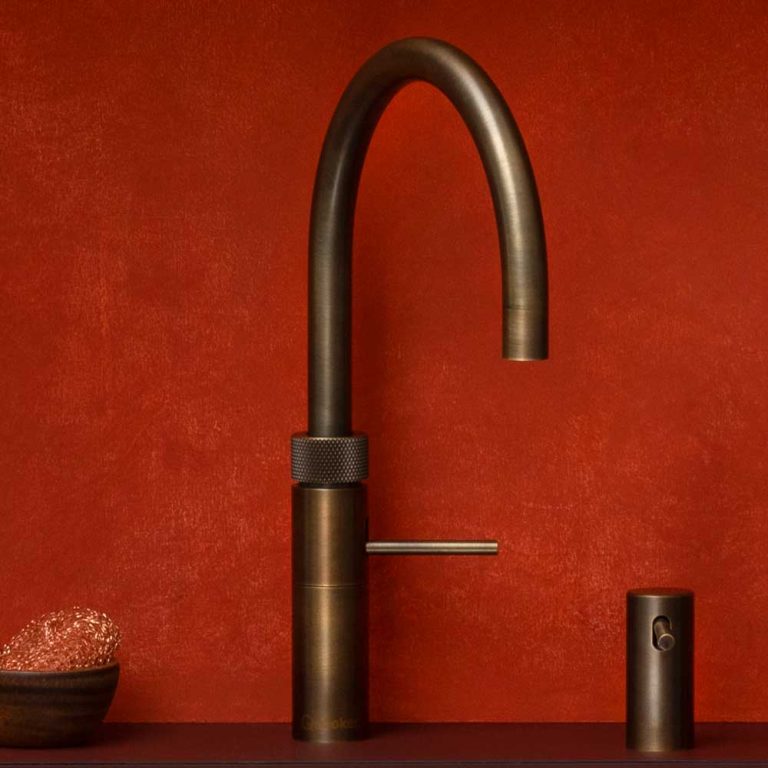 Quooker Nordic zeeppomp messing patina - Quooker installatie partner